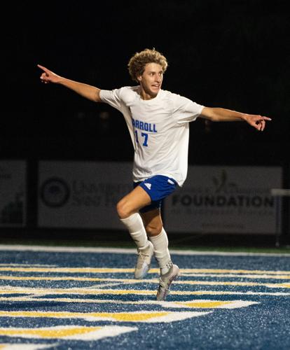 Late goal by Nick Butler gives Carroll soccer 1-0 win at Bishop Dwenger ...