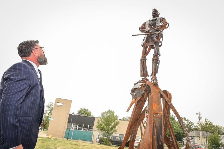 Nonprofit Blue Jacket honors namesake Shawnee chief with Calhoun Street ...