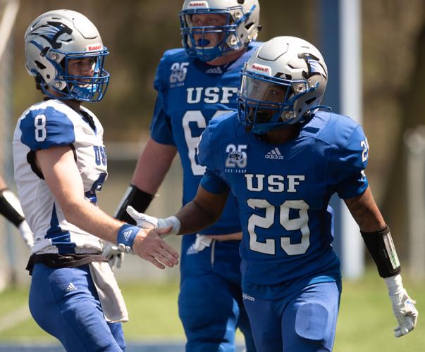 Saint Francis defense shines at spring game; end zone suites unveiled ...