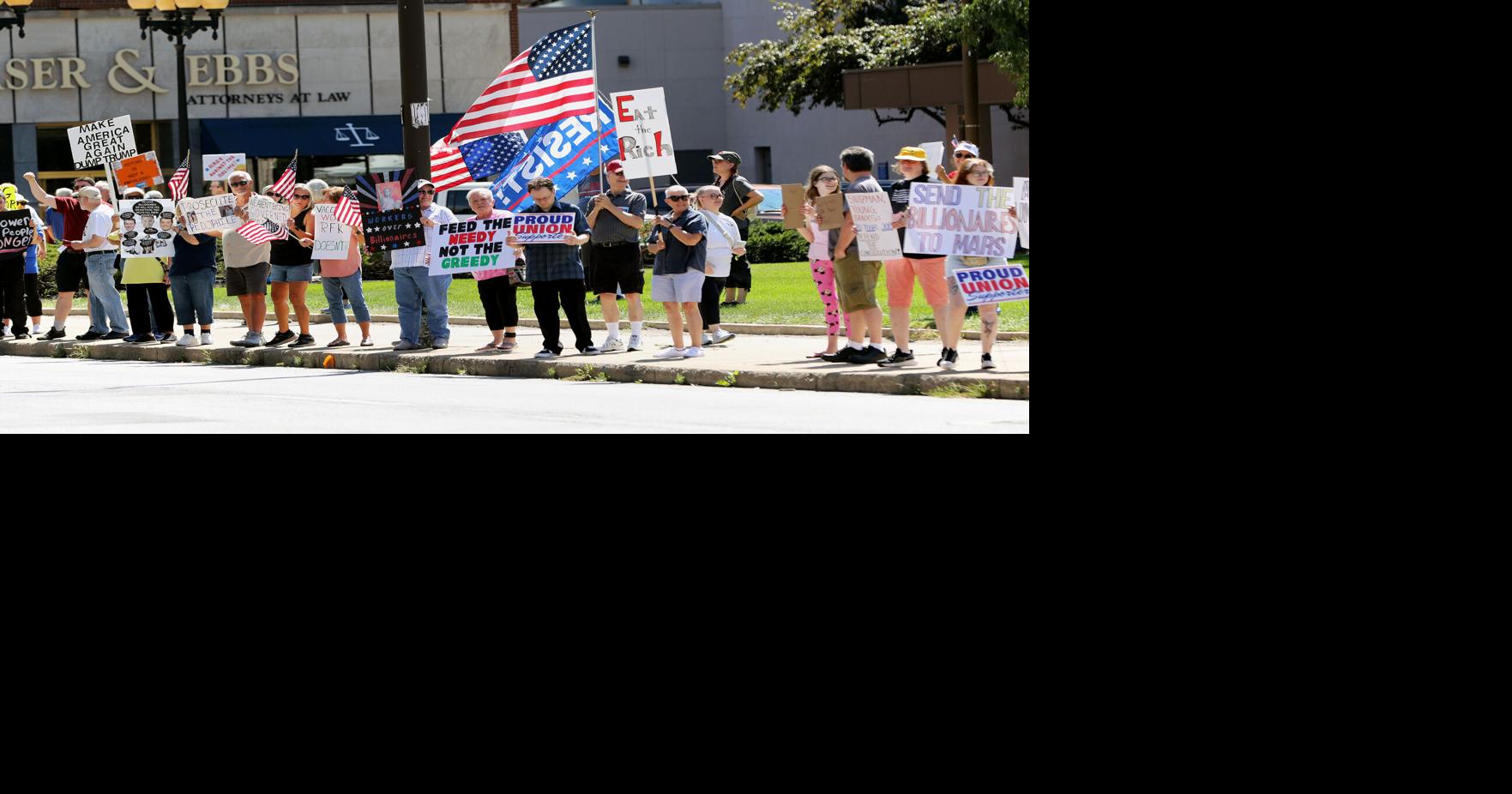 More than 100 stand up for worker rights at Labor Day protest in Fort ...