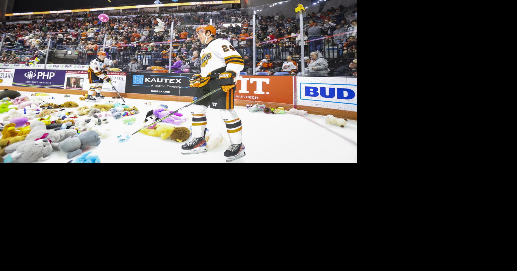 Nolan Volcan goal sparks Teddy Bear Toss, again; Komets lose at home ...