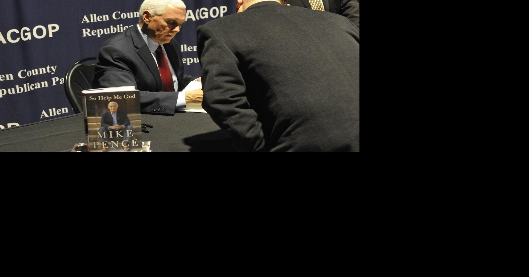 Pence talks faith, family, Jan. 6 at Fort Wayne book signing | Local ...