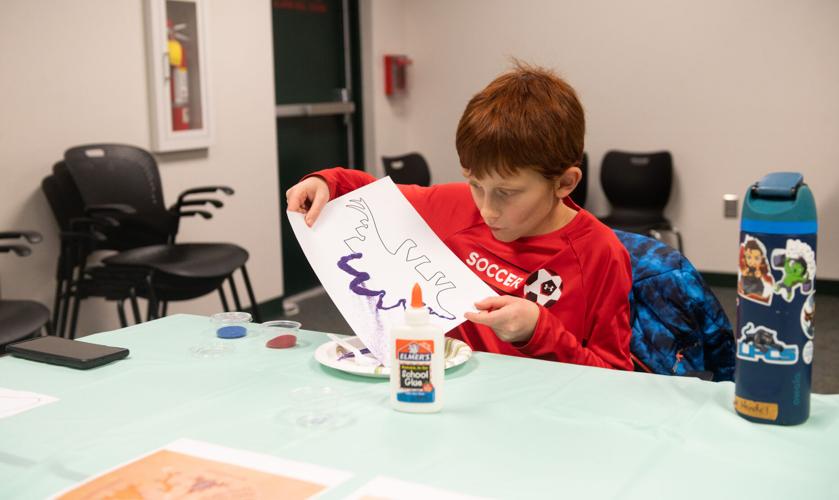 Making art with sand at the library | Local | journalgazette.net