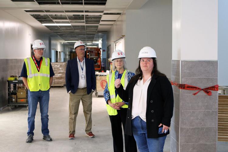 Hard-hat tour provides glimpse of Homestead High School's ...