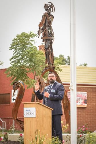 Nonprofit Blue Jacket honors namesake Shawnee chief with Calhoun Street ...