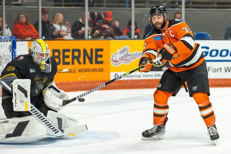 Komets captain Morgan Adams-Moisan said he'd score more this season and ...