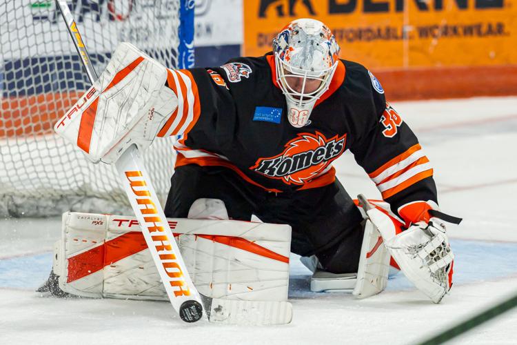 Komets goalie Brett Brochu proving he's tough to crack | Komets ...