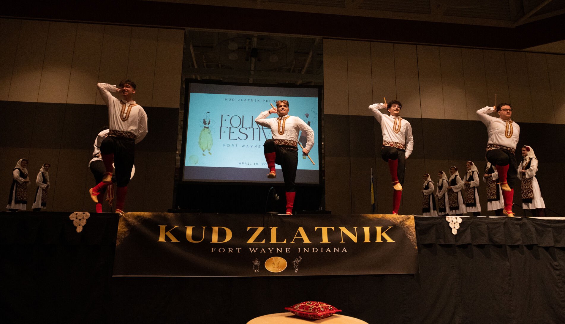 Scenes from the Bosnian Folklore Dance Festival at Memorial Coliseum ...
