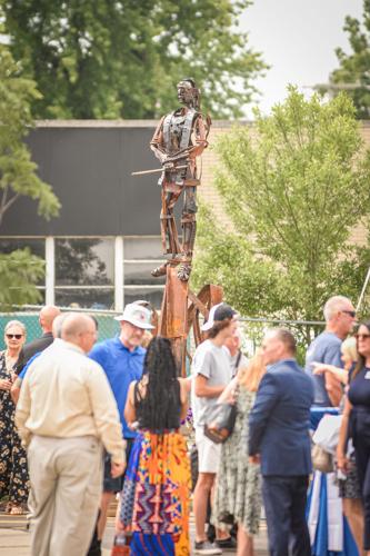 Nonprofit Blue Jacket honors namesake Shawnee chief with Calhoun Street ...