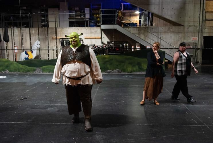 Becoming 'Shrek': Getting into makeup for Fort Wayne Civic Theatre's ...