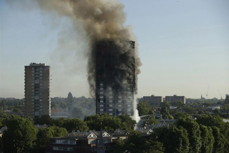 London Fire Brigade heavily criticized for apartment fire | World News ...