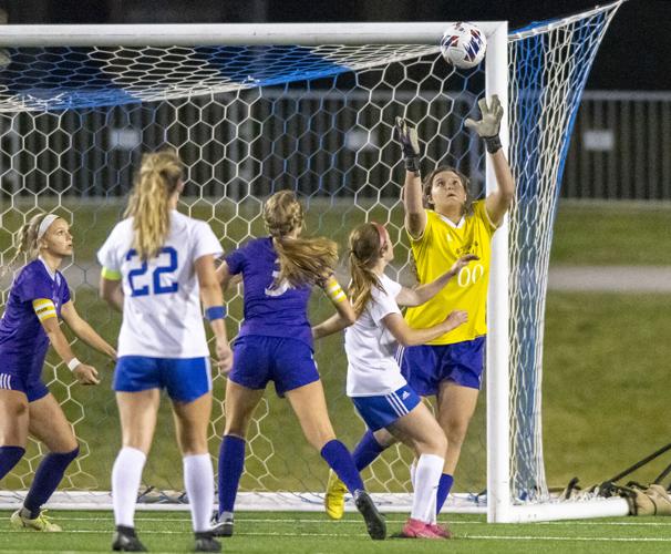 Class 2A girls soccer state finals: Leo vs. Evansville Memorial ...