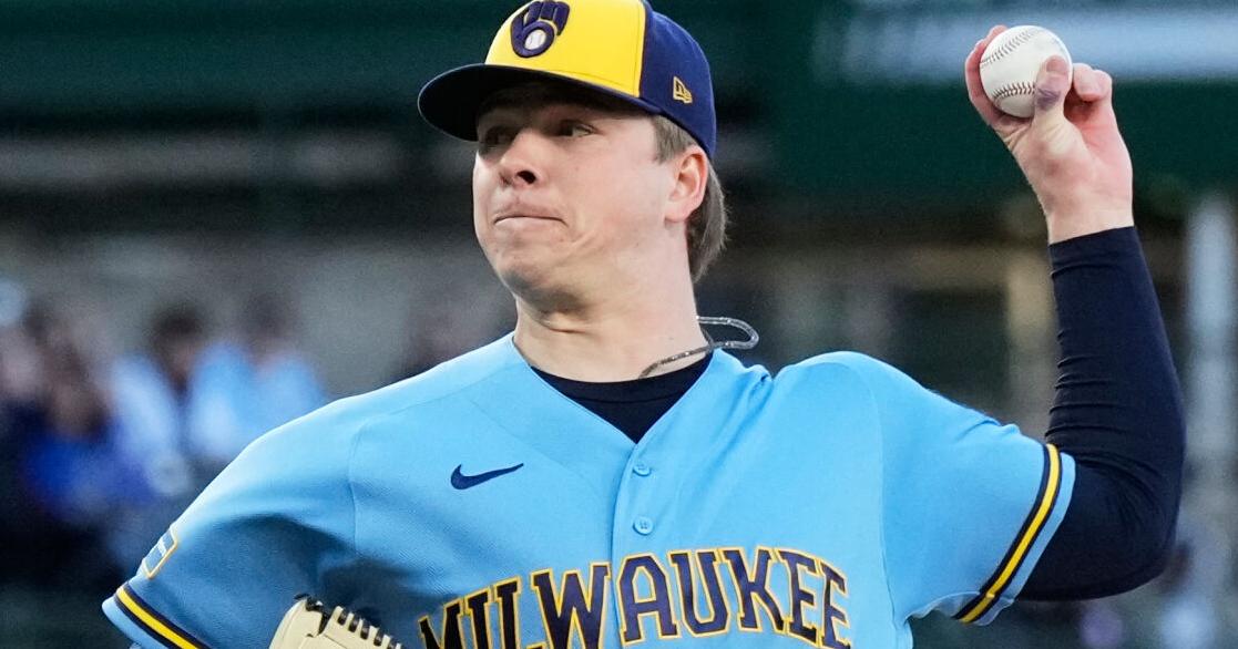 Harrison strikes out 11 as Brewers sweep sloppy Cubs | MLB ...