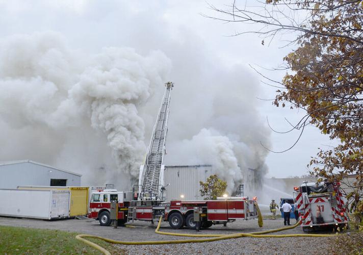 Gases, trusses force firefighters to wait | Police/Fire ...