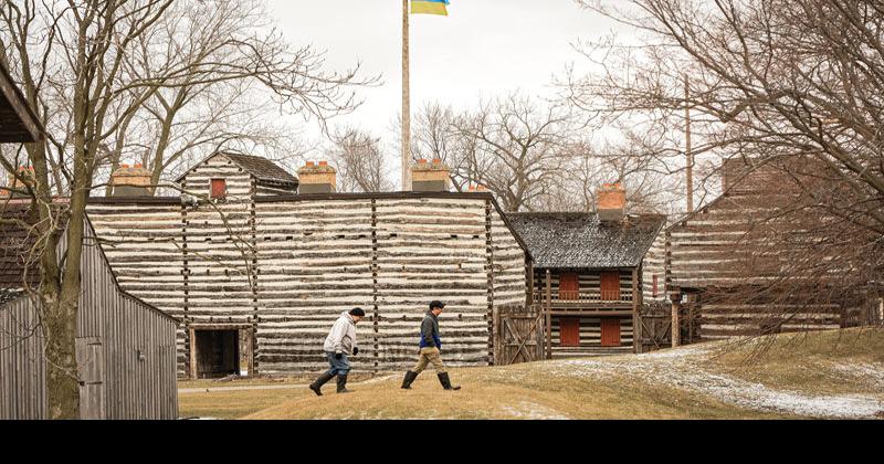Old Fort shows support for Ukraine | Local | journalgazette.net
