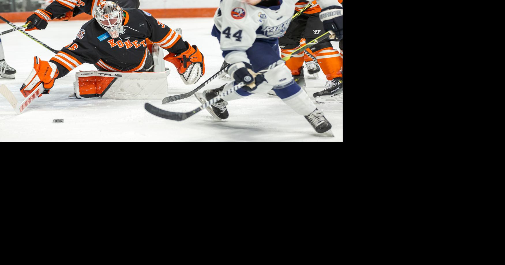 Brett Brochu stops 36 shots in shutout of Railers, as Komets' goalie ...