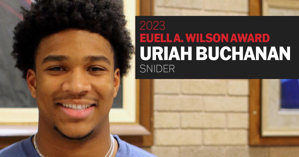 Snider's Uriah Buchanan is the 2023 Euell Wilson Award winner | High ...