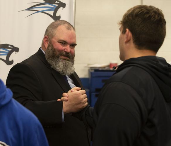 Saint Francis introduces new football coach; Sherman takes over from ...