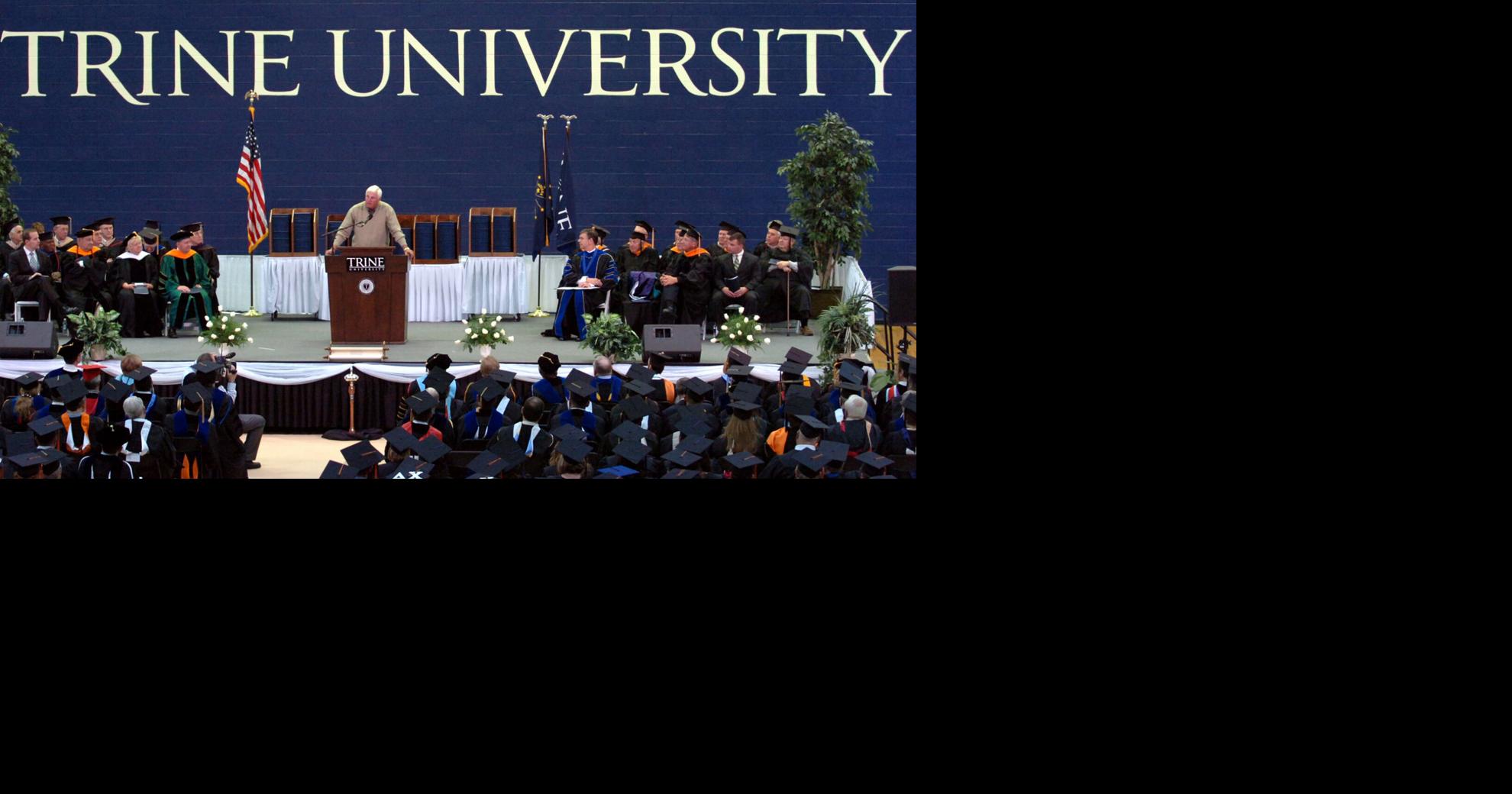 From 2010: Bob Knight delivers commencement address at Trine University ...
