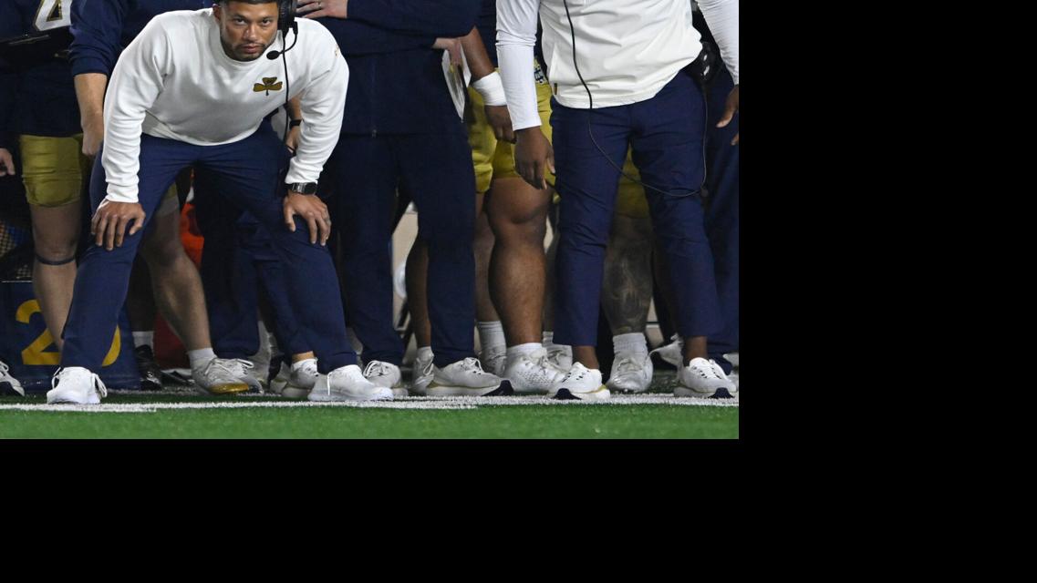 Marcus Freeman announces return to Notre Dame for '26 season | Notre ...