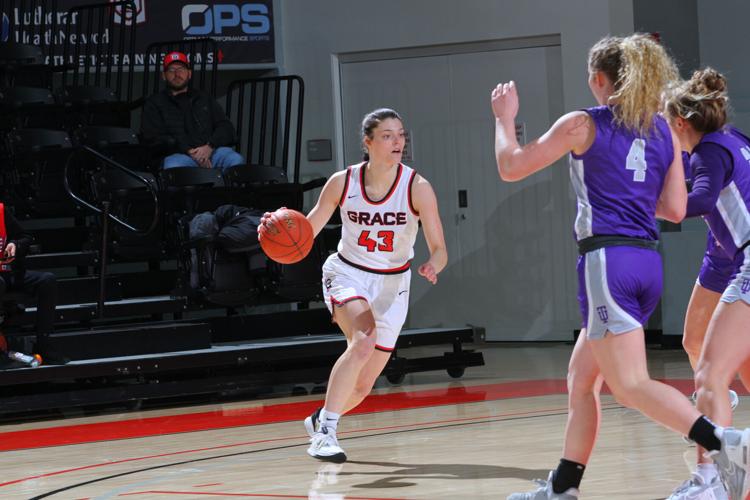 Grace grinds out a win over Taylor in Crossroads Tournament opener ...