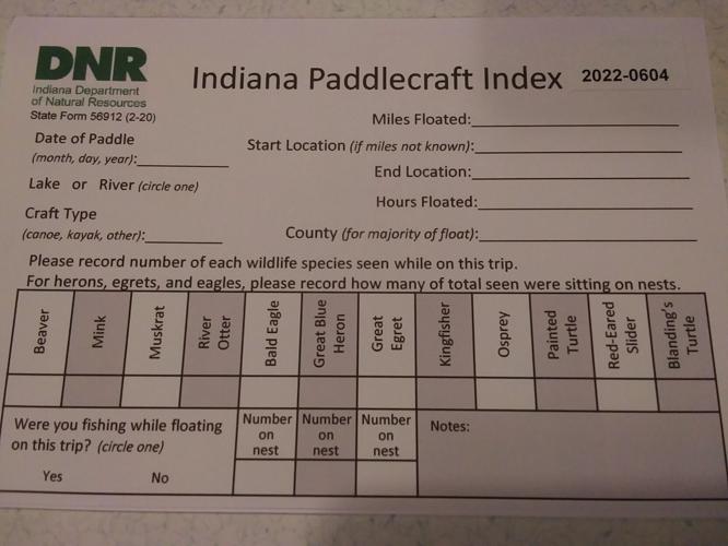 Indiana volunteer paddlers help ID animals, health of waterways ...