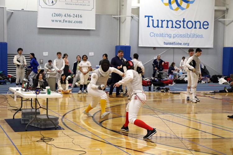 Collegiate fencers compete in Fort Wayne | Local | journalgazette.net