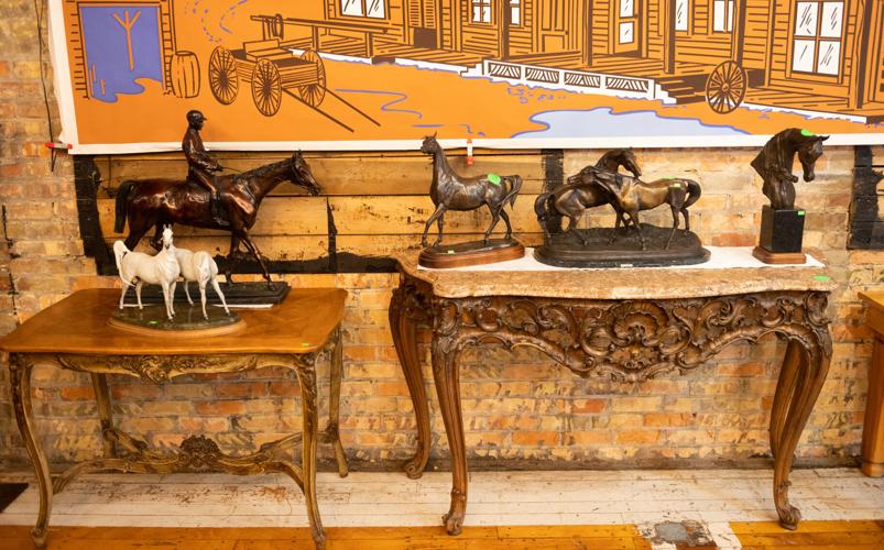 Luxury items once belonging to Dick Freeland are being sold in an ...