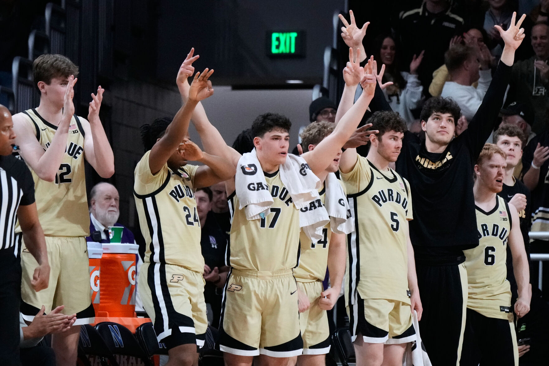 CJ Cox the hero as Purdue erases deficit, beats Northwestern | Purdue ...