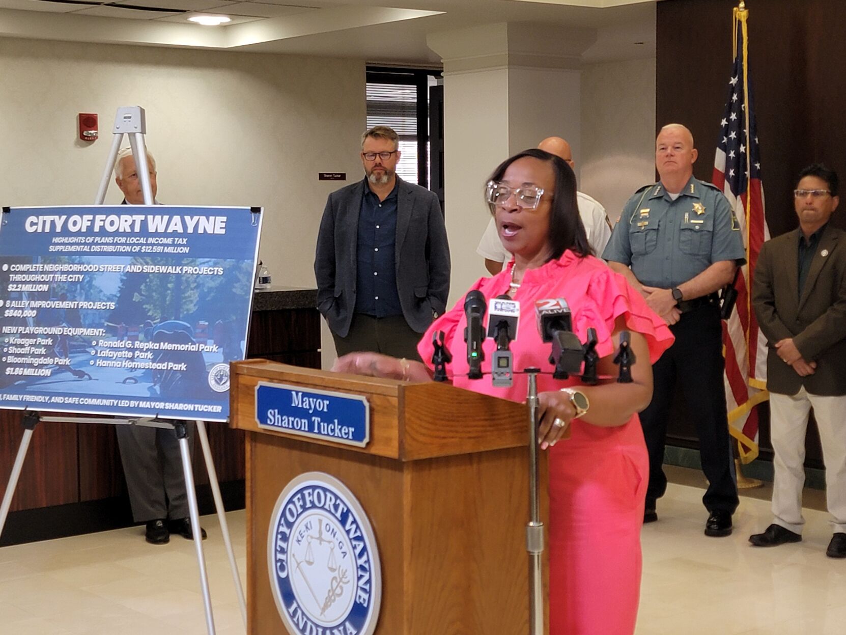 Fort Wayne mayor says nearly $12.6 million could go toward city ...