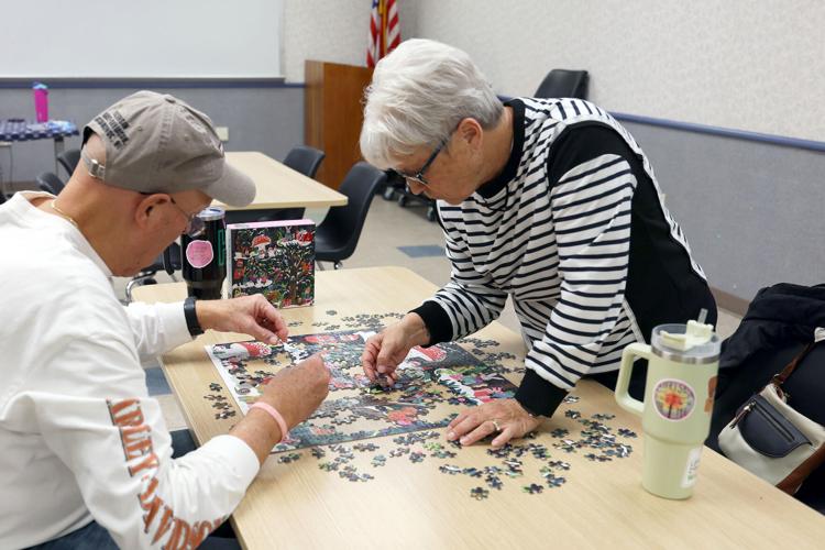 Jigsaw puzzle tournament at Allen County Public Library | Local ...