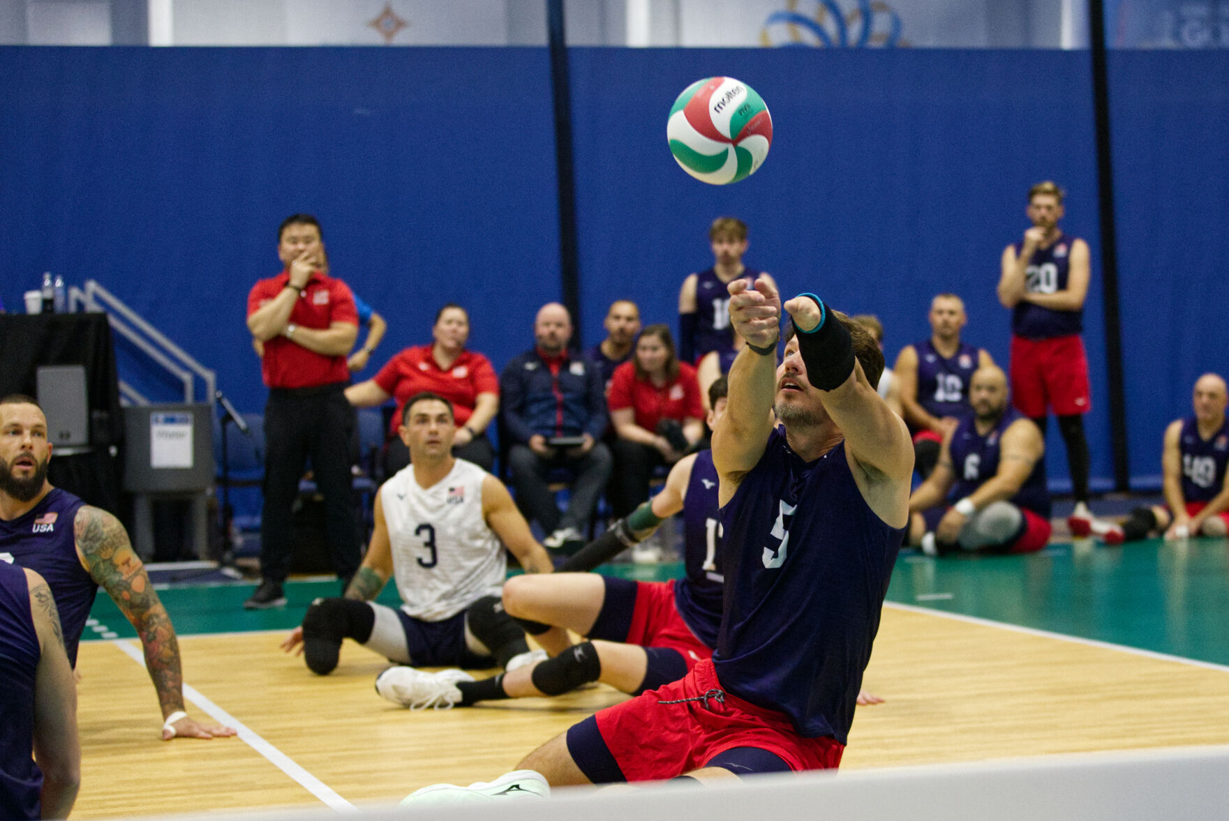 USA Sitting Volleyball team wins on Day 1 of World Cup | Local ...