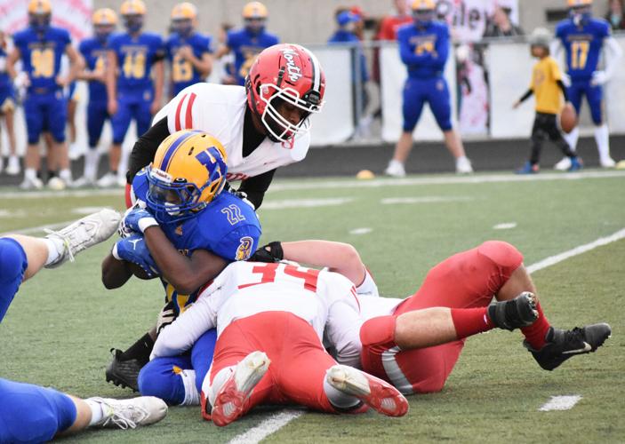 Friday gallery: North Side edges Homestead 50-49 in football thriller ...