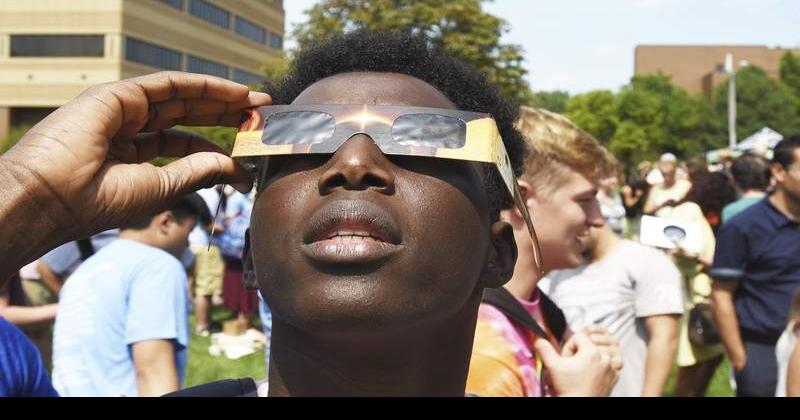 Discarded eclipse glasses collected for 2024 return | Local ...