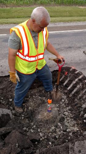 County to relocate, reestablish property line corner stone markers ...