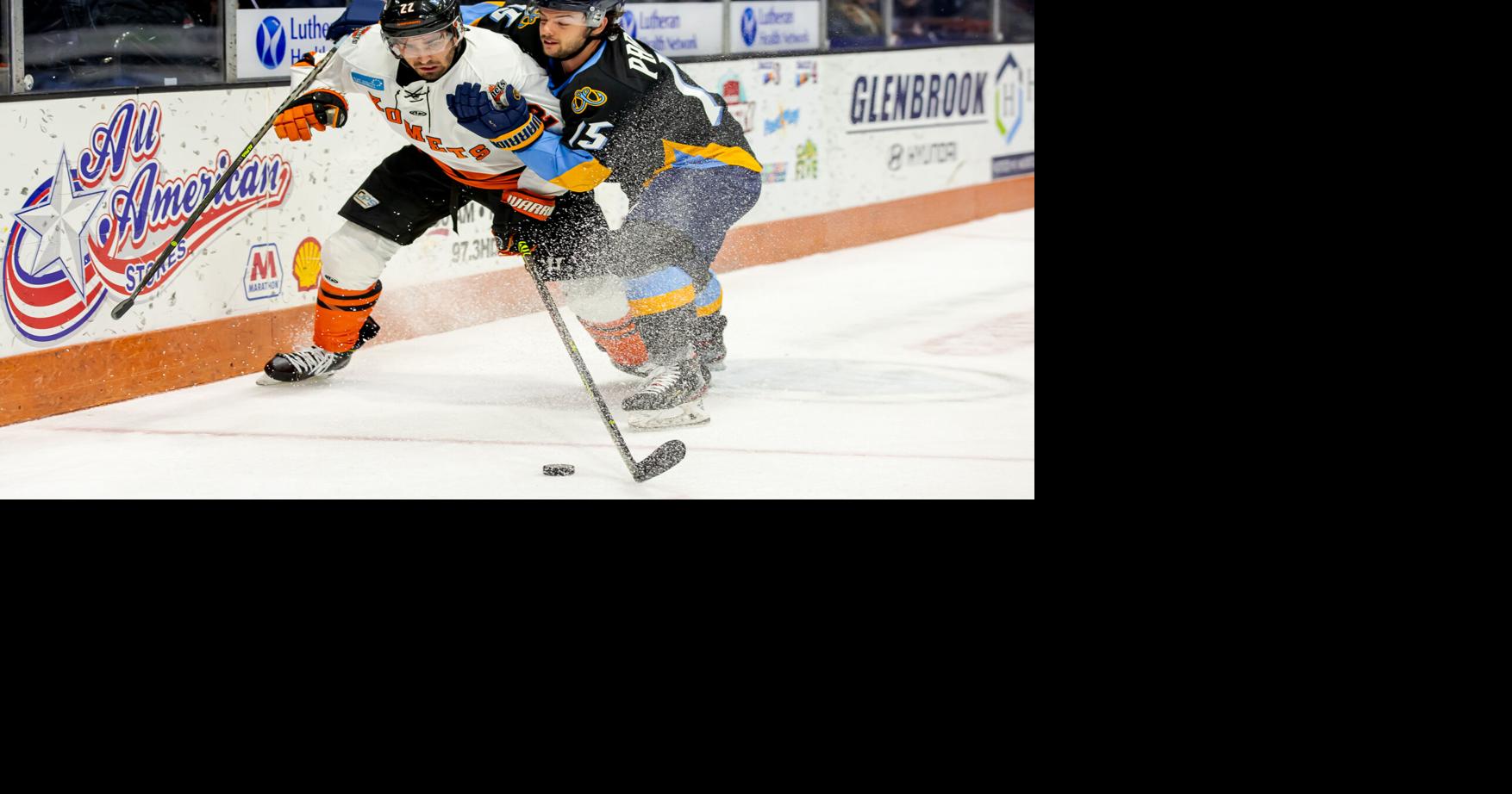 Boudrias' decisive goal leads Komets to 2-1 victory over Walleye, as ...