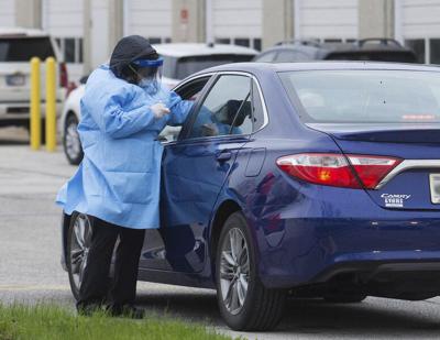 Cars line up at city COVID-19 testing center | Local | journalgazette.net