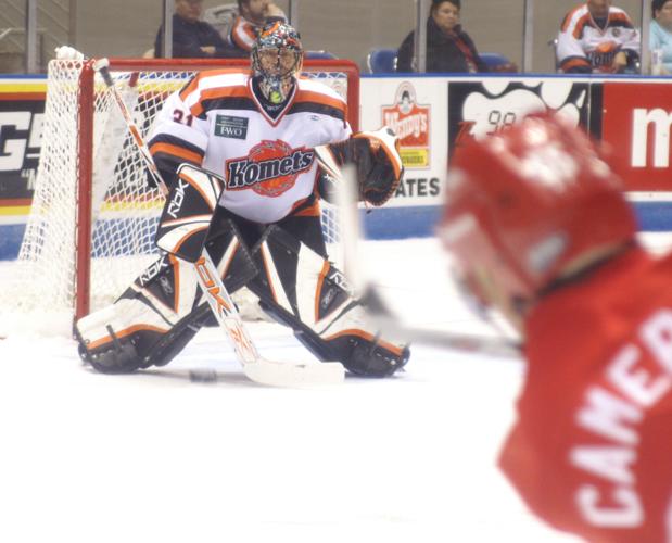 Former Komets goalie returns to Coliseum with different calling ...