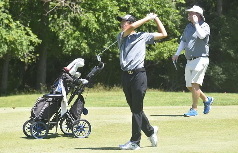 Hicks, Leo still in contention after first day of golf state finals ...