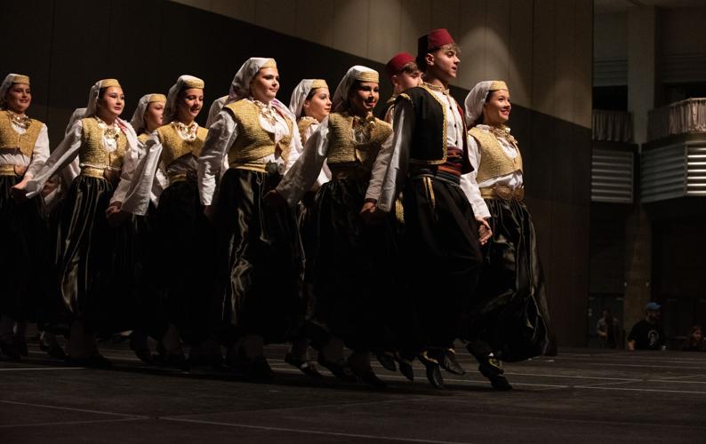Scenes from the Bosnian Folklore Dance Festival at Memorial Coliseum ...