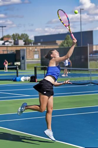 After days of rain delays, Carroll and Leo advance to Carroll Tennis ...