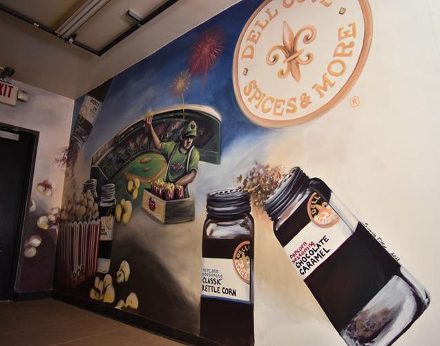 PFW muralist adds flavor to popcorn spice HQ | Local | journalgazette.net