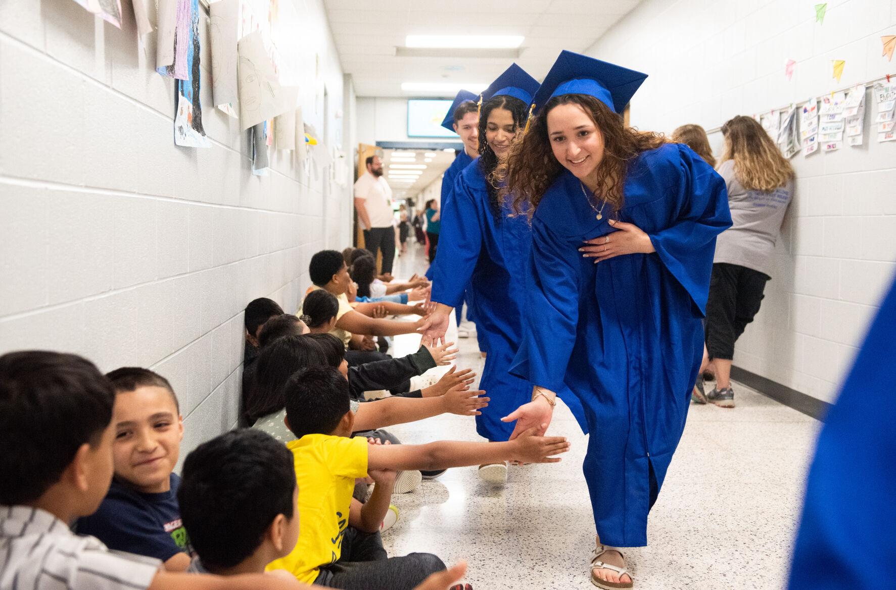 Farewell sendoff to East Allen University graduating seniors | Local ...