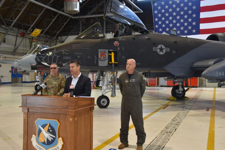 Young visits 122nd Fighter Wing, talks transition to F-16s | Local ...