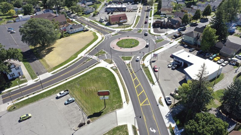 Goshen roundabout opens south of zoo, Franke Park | Local ...