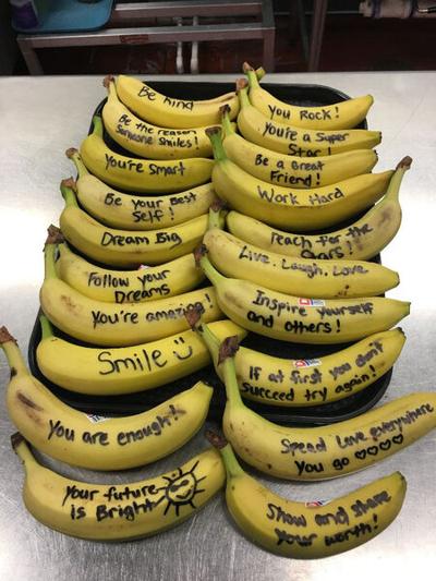 'Talking bananas' give students encouragement | Living | journalgazette.net