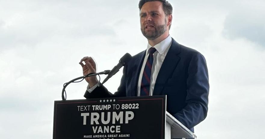 JD Vance impresses local supporters, raises about $1 million at airport ...