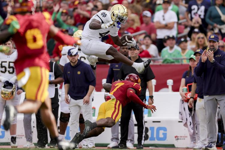Irish RB, Heisman finalist Jeremiyah Love declares for NFL | Notre Dame ...