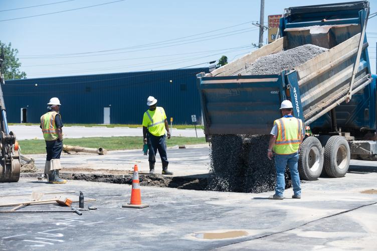 Coliseum blocked for water main break | Local | journalgazette.net