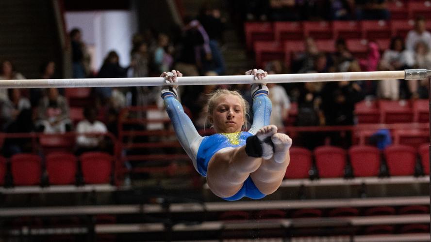 Scenes from Bishop Dwenger's gymnastics state finals win | Photo ...